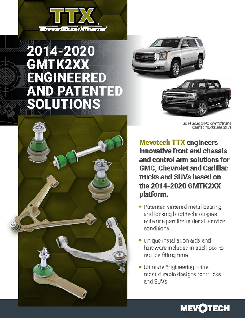 Check Out our Latest Flyers - Mevotech